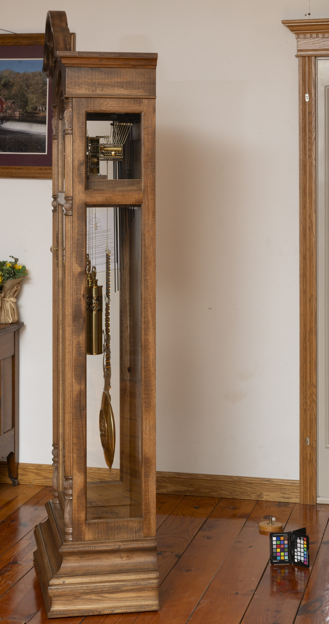A Grandfather Clock In Rough-Sawn Hickory: Discover The GRF-509 | Old ...