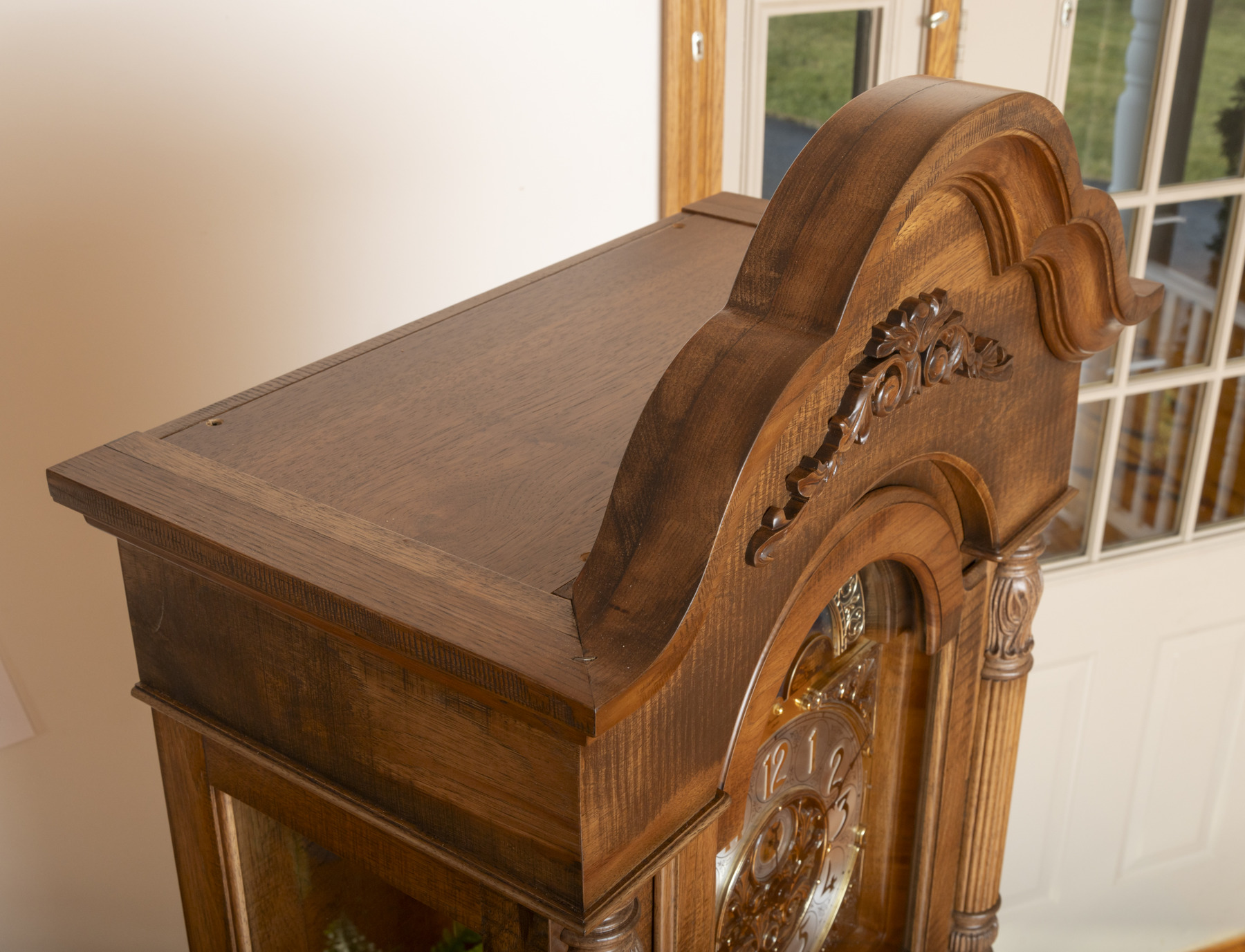 A Grandfather Clock In Rough-Sawn Hickory: Discover The GRF-509 | Old ...